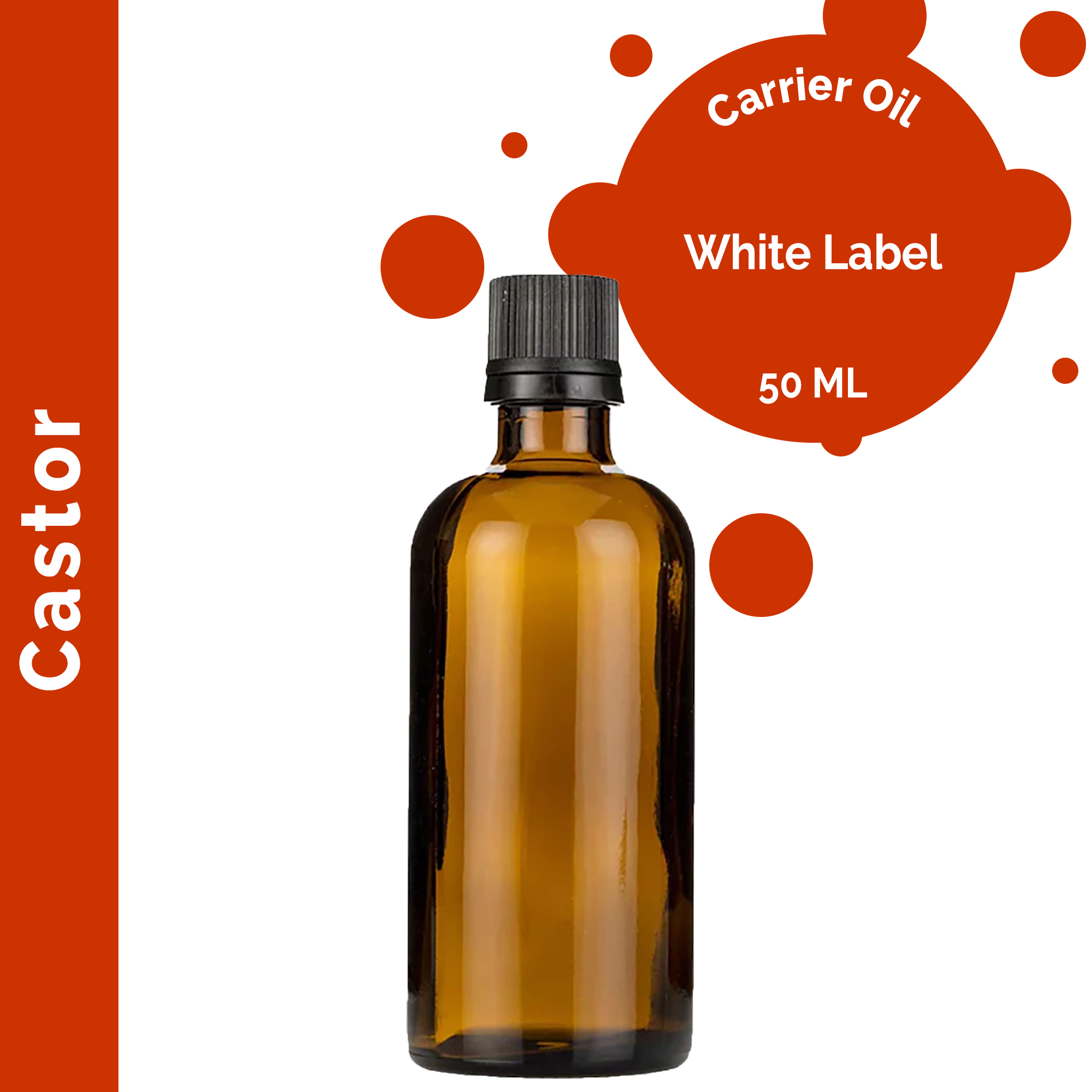 Castor Carrier Oil 50ml - White Label - AW Aromatics - White Label ...